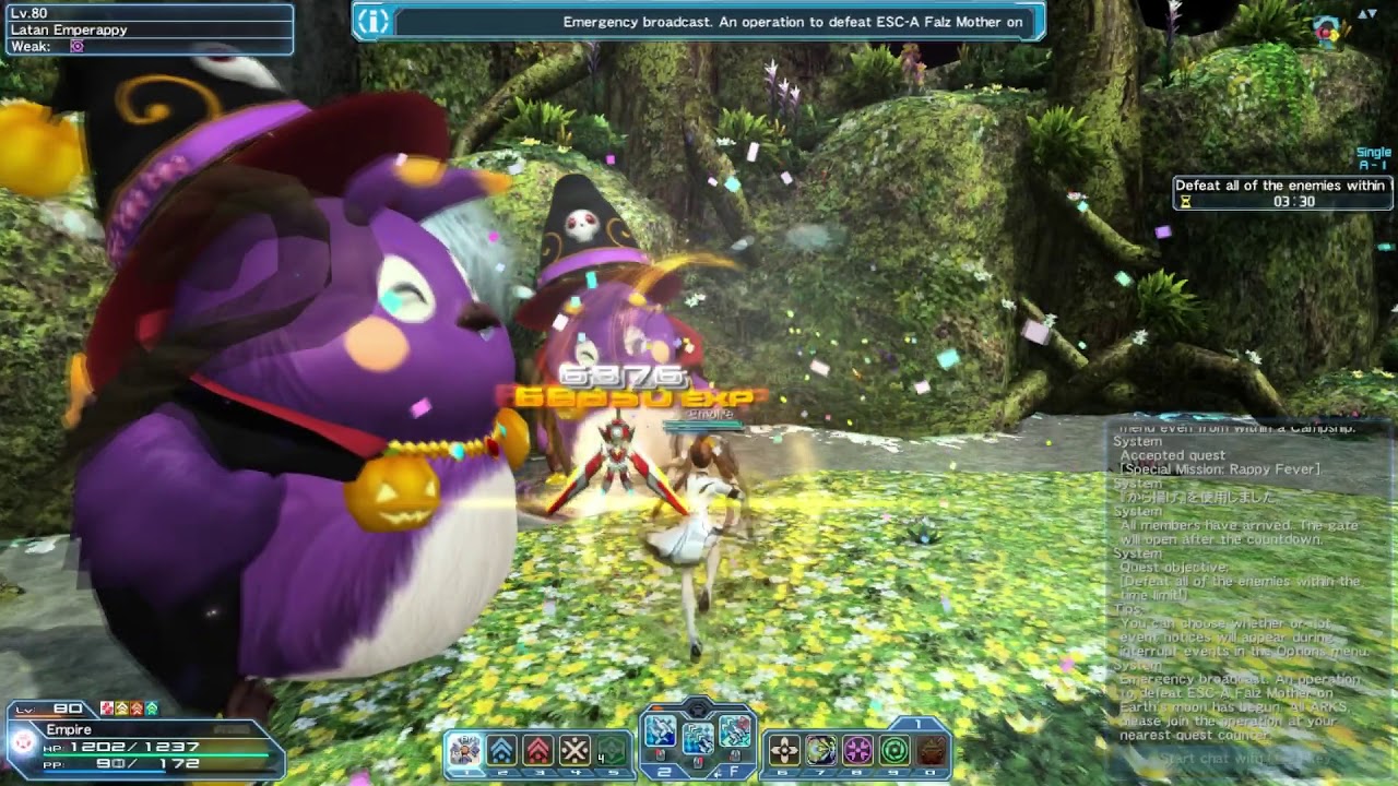 [PSO2] Bonus Quest :「Special Mission : Rappy Fever/Latan Emperappy ...