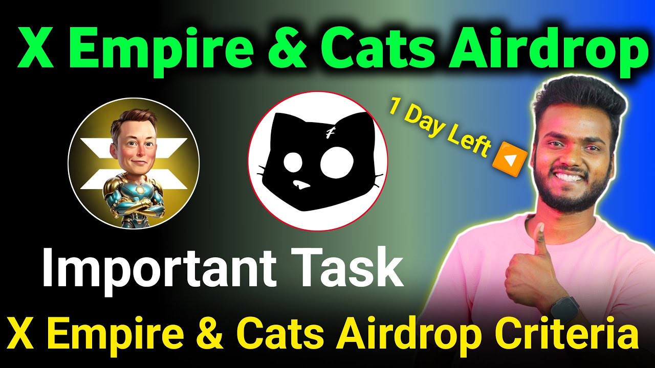 X Empire Airdrop & Cats Airdrop Snapshot | 2 Important Task Cats & X Empire Airdrop - YouTube