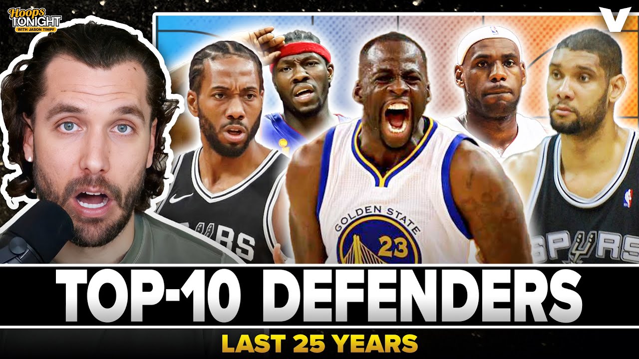 Top-10 NBA DEFENDERS since 2000: Draymond Green, Tim Duncan, LeBron ...