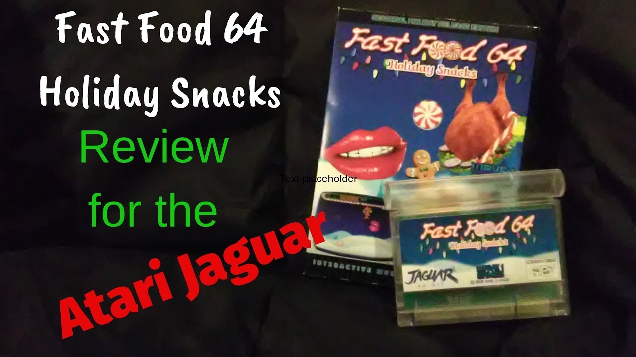 Fast Food 64 Holiday Snacks Review for the Atari Jaguar - YouTube