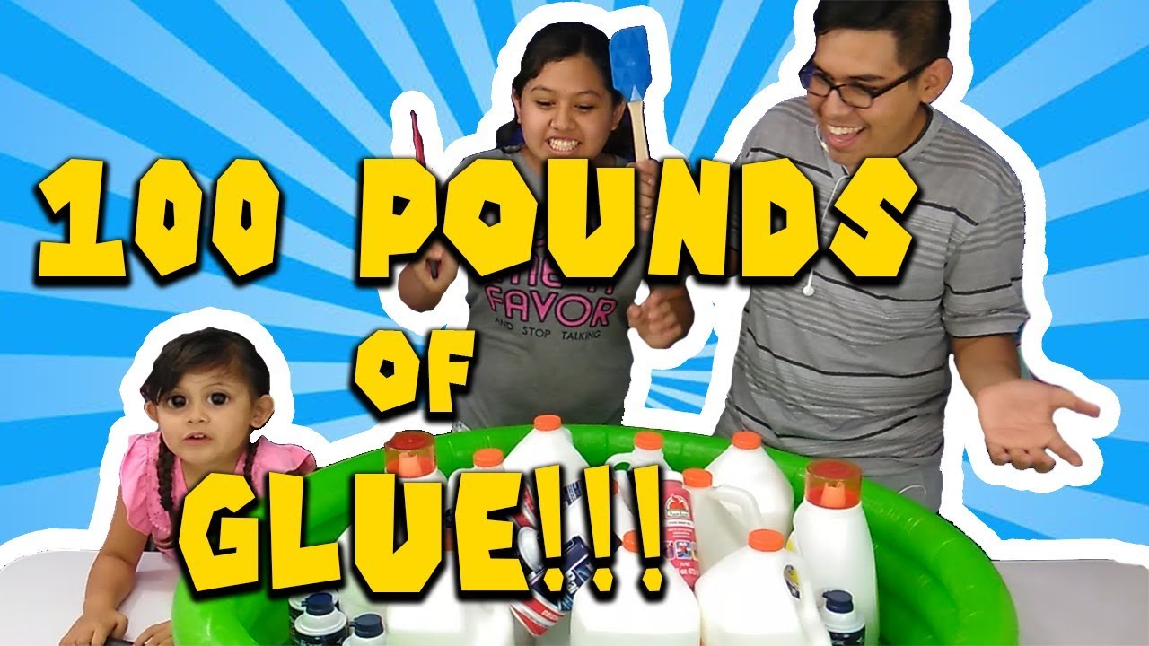 100+ POUNDS OF SUPER FLUFFY SLIME - Watermelon SLIME - YouTube