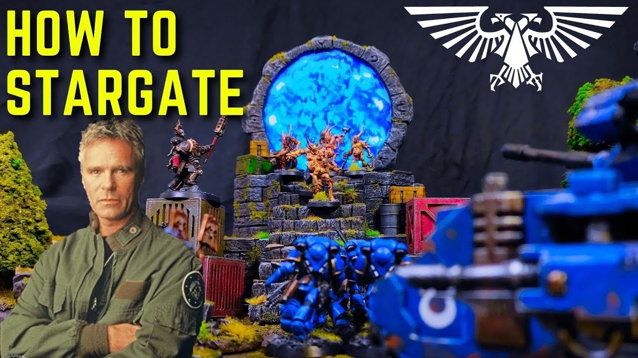 Like stargate? Watch this! How to make a stargate / warpgate for ...