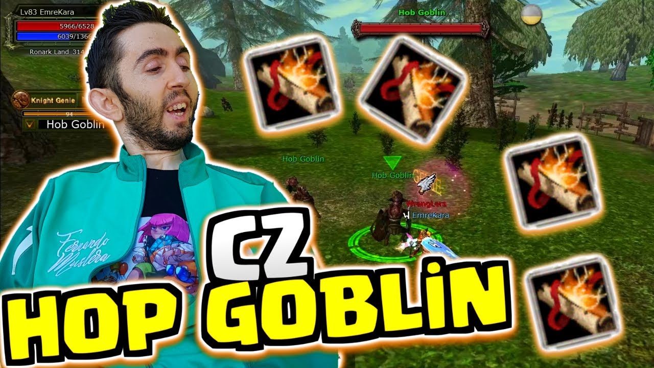 3.5 SAAT CZ HOP GOBLİN FARMI! (Zero)- Knight Online - YouTube