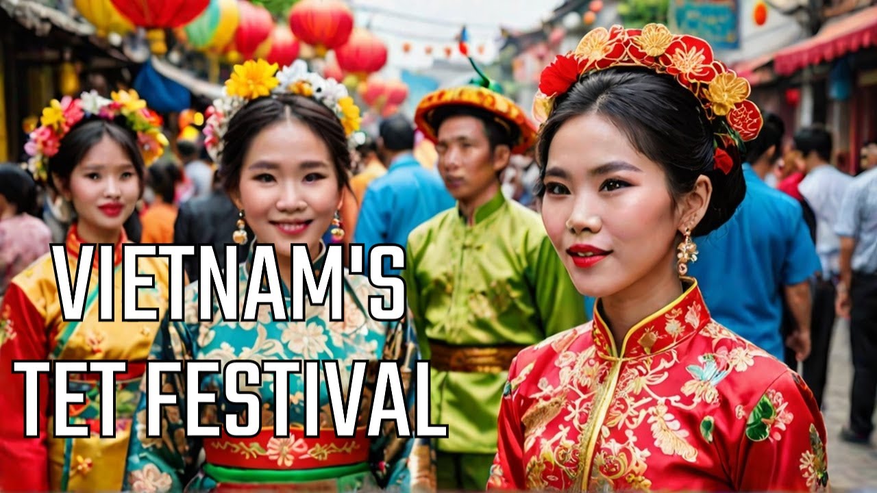 Tet in Vietnam A Riot of Colors and Traditions - YouTube