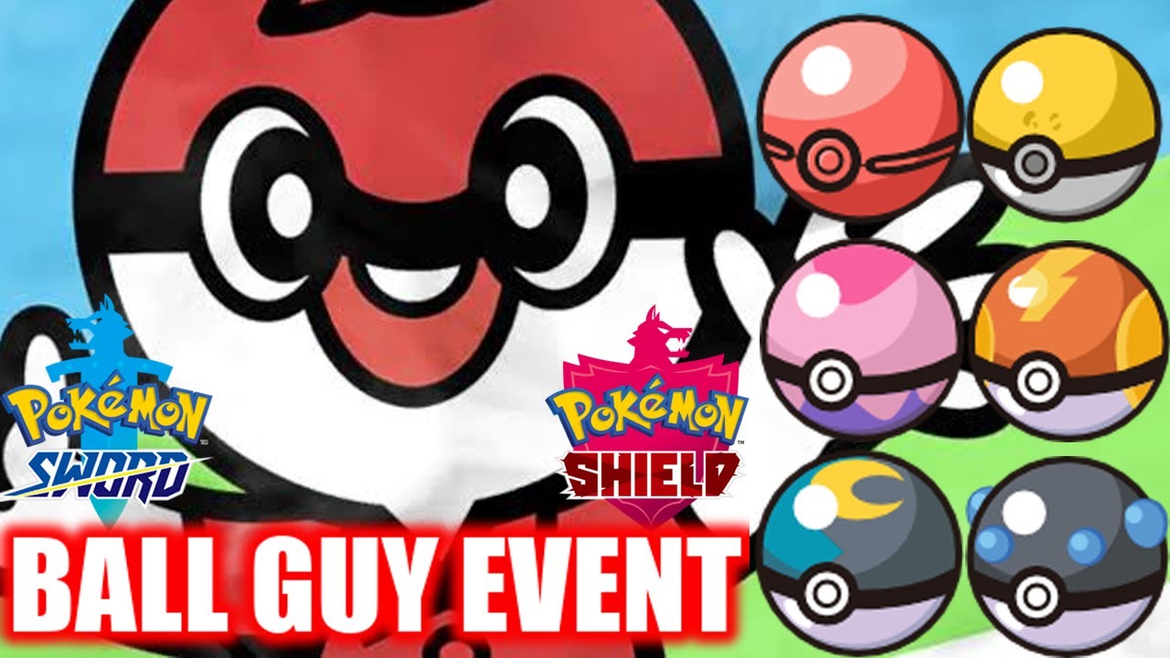 Ball Guy Event in Pokemon Sword and Pokemon Shield - YouTube