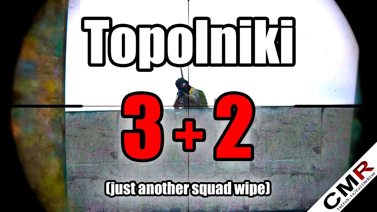 Topolniki 3+2: Just Another Squad Wipe - DayZ - YouTube