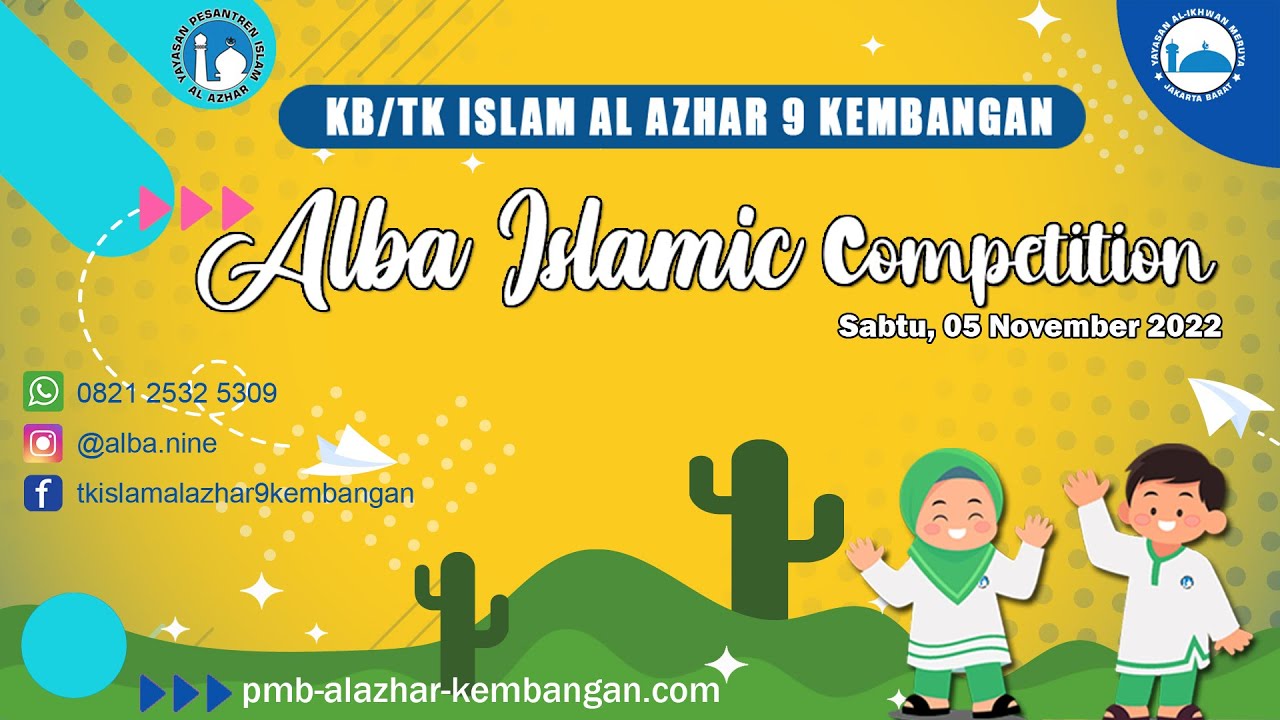 PENGUMUMAN : ALBA ISLAMIC COMPETITION 2022 - YouTube