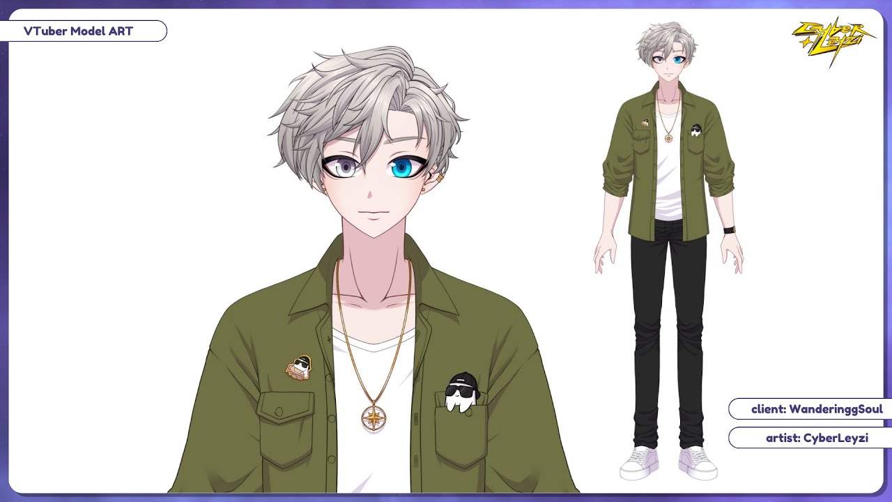 [ Simple VTuber Model ] Commission - WanderinggSoul - YouTube