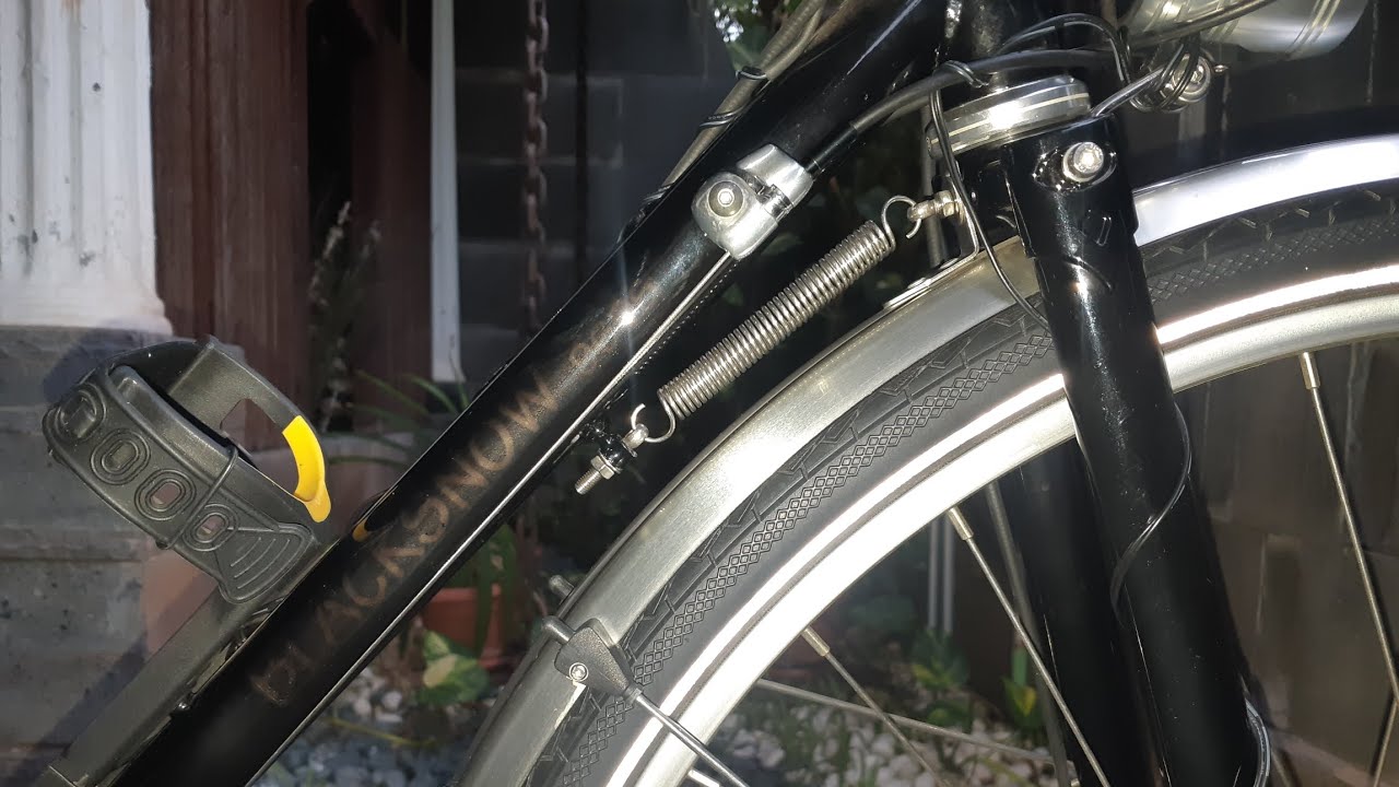 BlackSnow Cycle Handlebar Stabilizer - Stainless Steel Bicycle Front ...