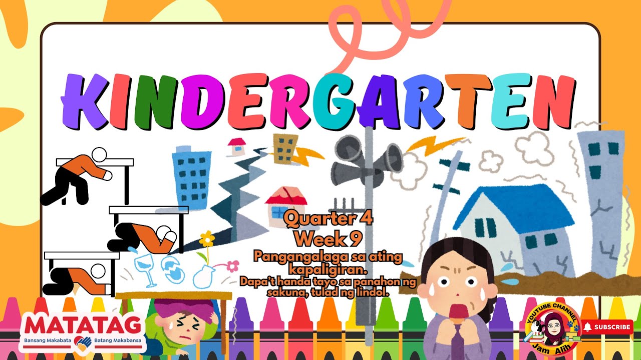 KINDER Quarter 4 Week 9 MATATAG - YouTube