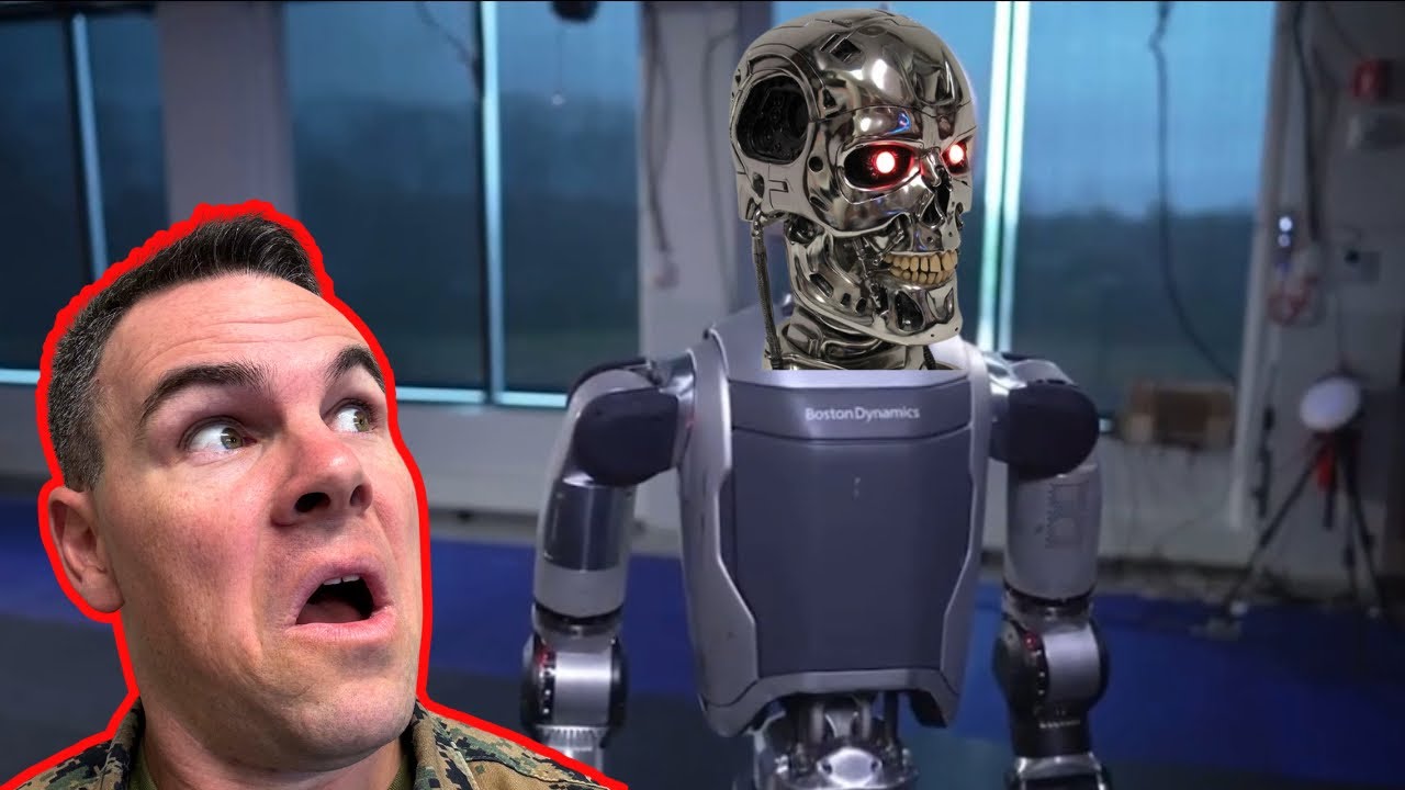 The Terminator or Boston Dynamics Robot? - YouTube