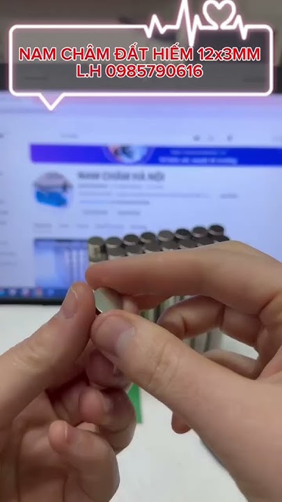Nam châm đất hiếm 12x3mm được sản xuất như thế nào? #magnet #namchamhanoi #namchamsieumanh - YouTube