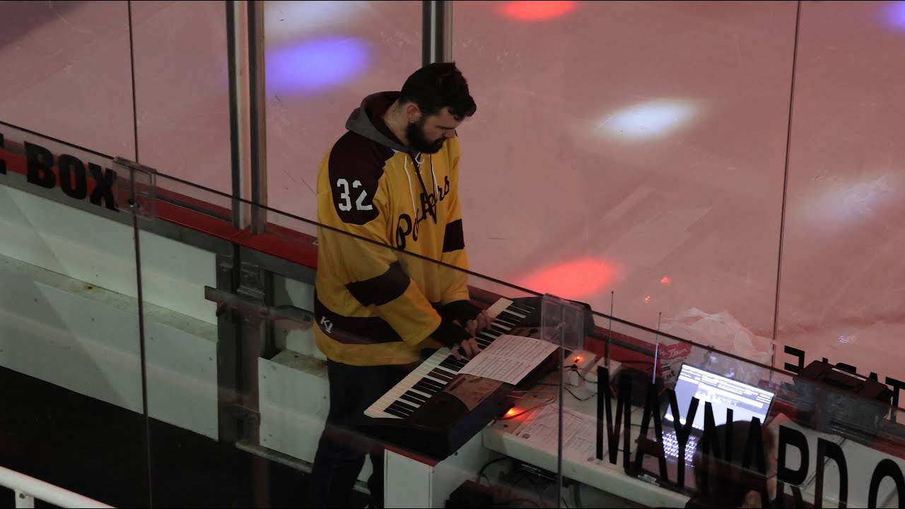 Pat Gellerman @PG13hockeyman Doug Woog Arena D J - YouTube