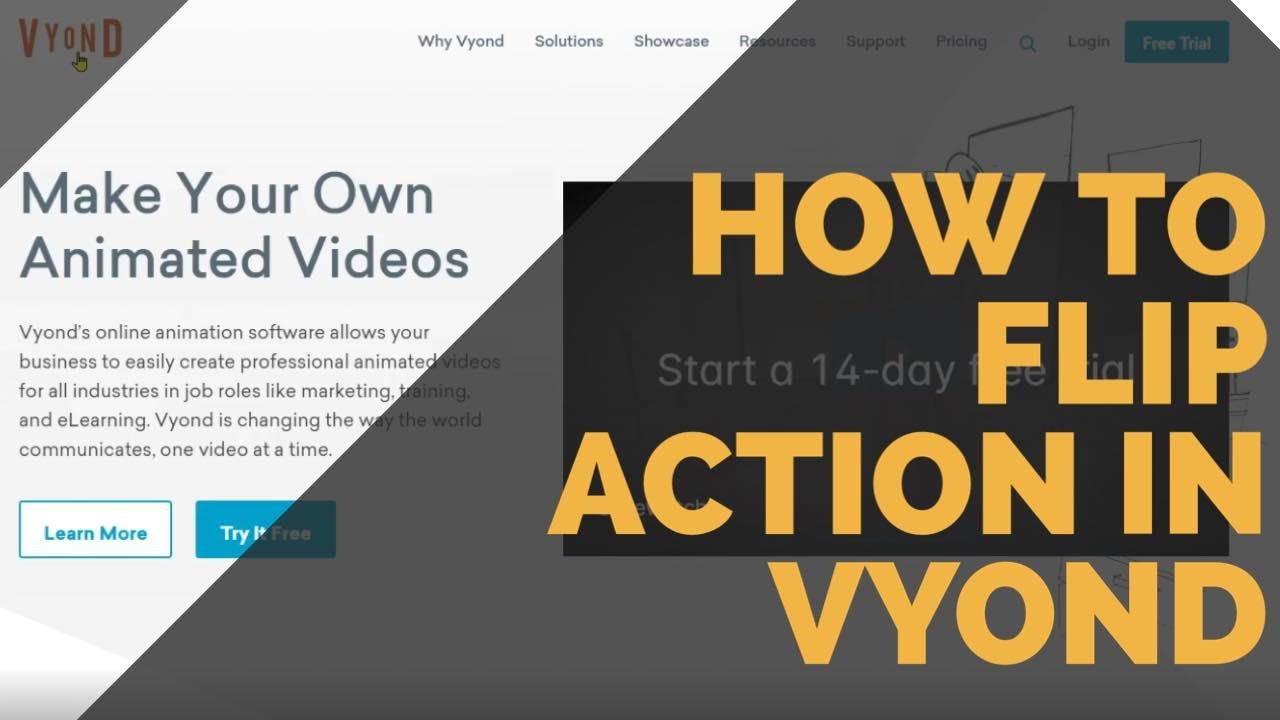 HOW TO FLIP ACTION IN VYOND - YouTube