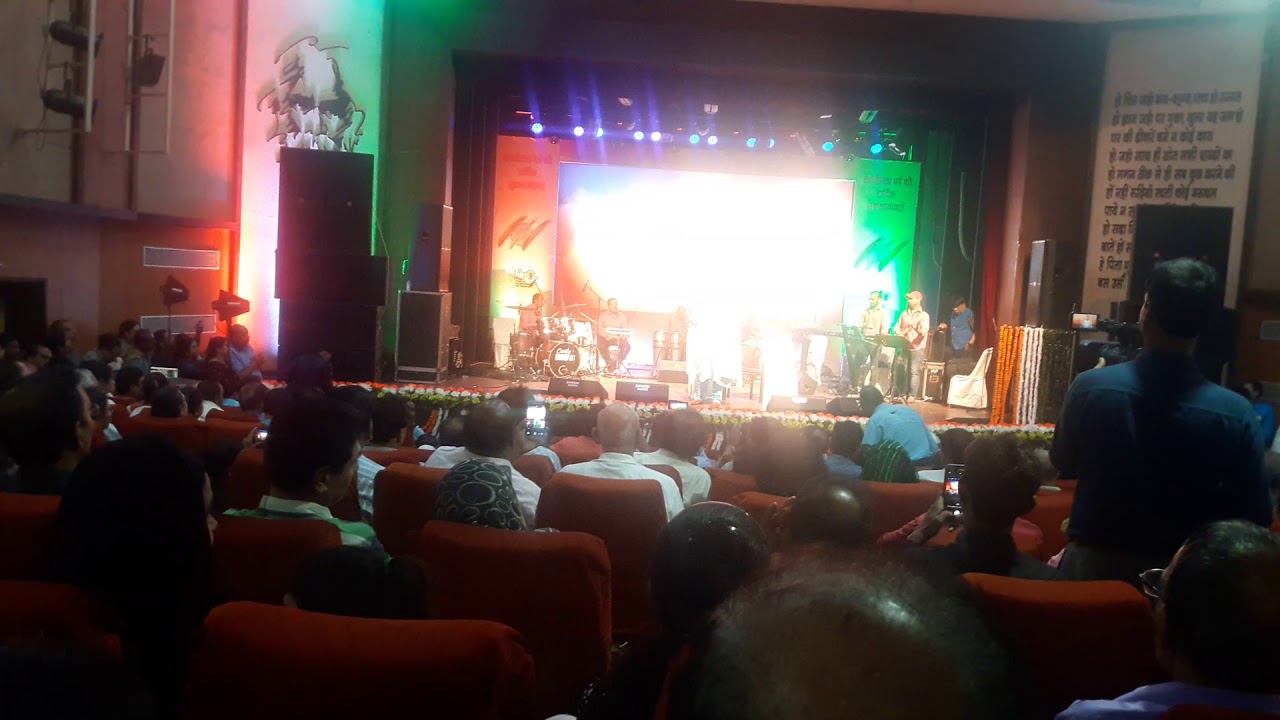 Shri nitin mukesh G at Ravinder bhawan Bhopal - YouTube