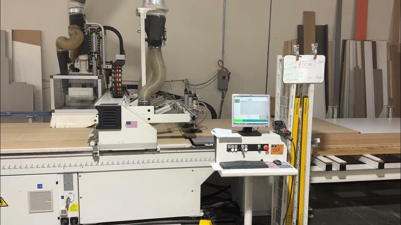 SCMI "Cella Pratix N15" CNC Machining Center - Load & Unload Cell - YouTube