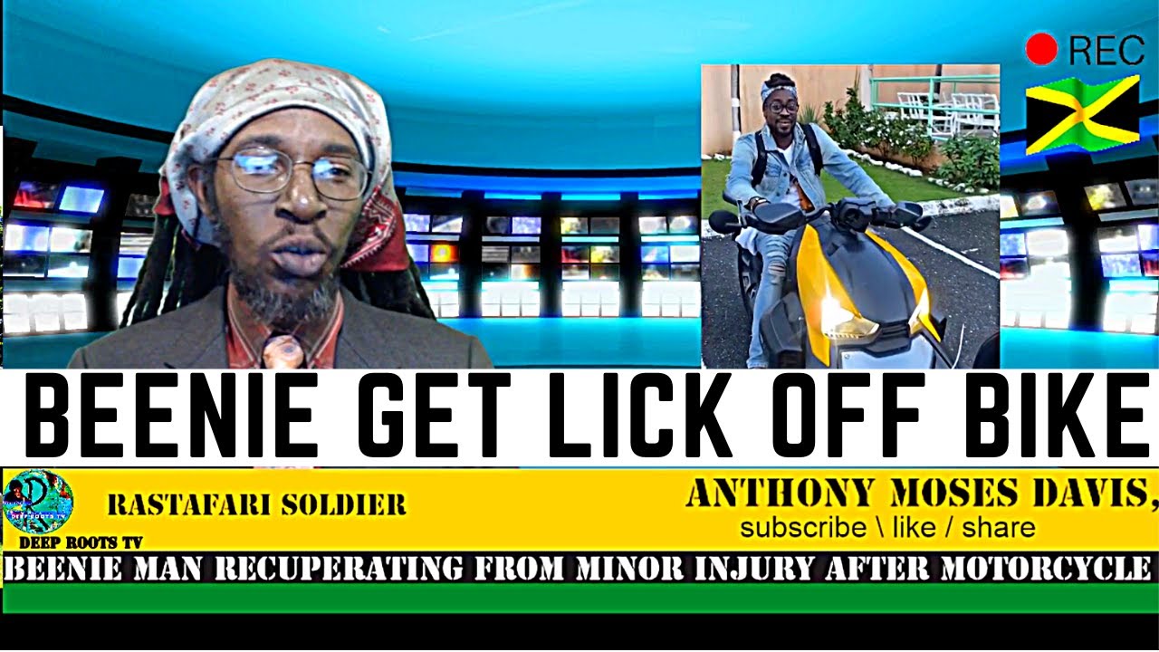 Dancehall Beenie Man in a Motorcycle Crash Anthony Moses Davis - YouTube