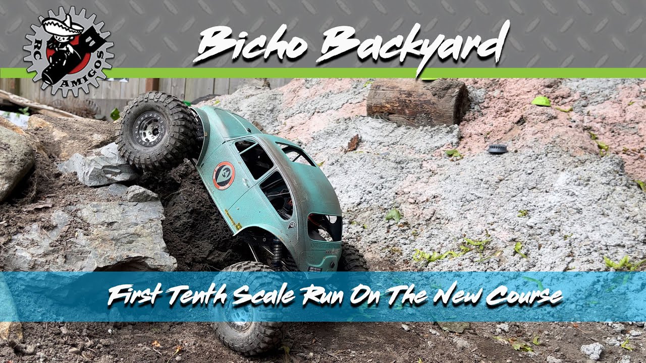 Backyard RC Crawler Course Testing - YouTube