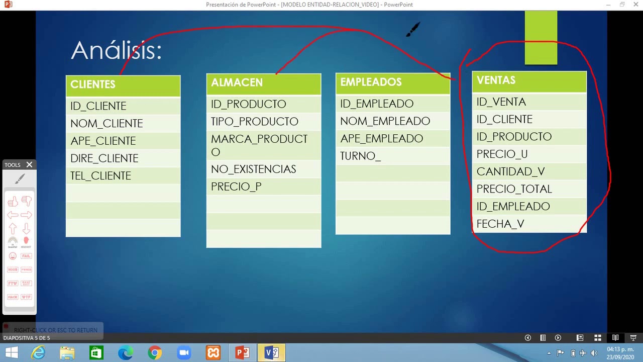 Modelado de Base de Datos - YouTube