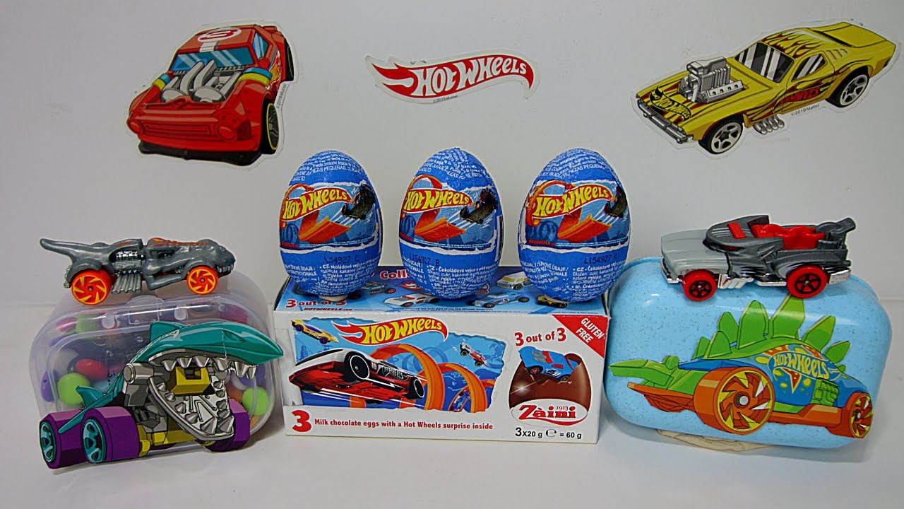 Egg Surprise Hotwheels, Chocolate Surprise Eggs Opening, Hot Wheels ...