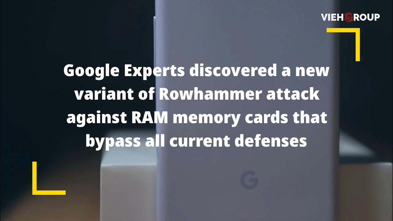 Rowhammer attack against RAM memory cards that bypass all current defenses - YouTube