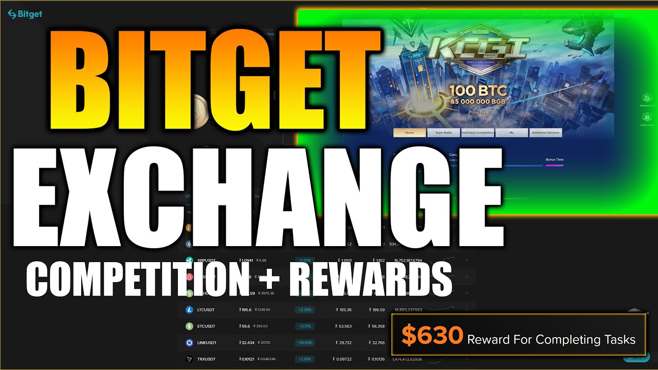 Bitget Exchange - MASSIVE Rewards + BIG COMPETITION PAYOUTS! Crypto ...
