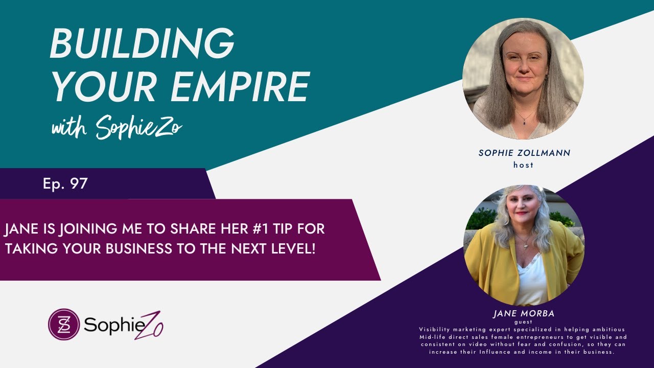 Building Your Empire with SophieZo: Jane Morba - YouTube