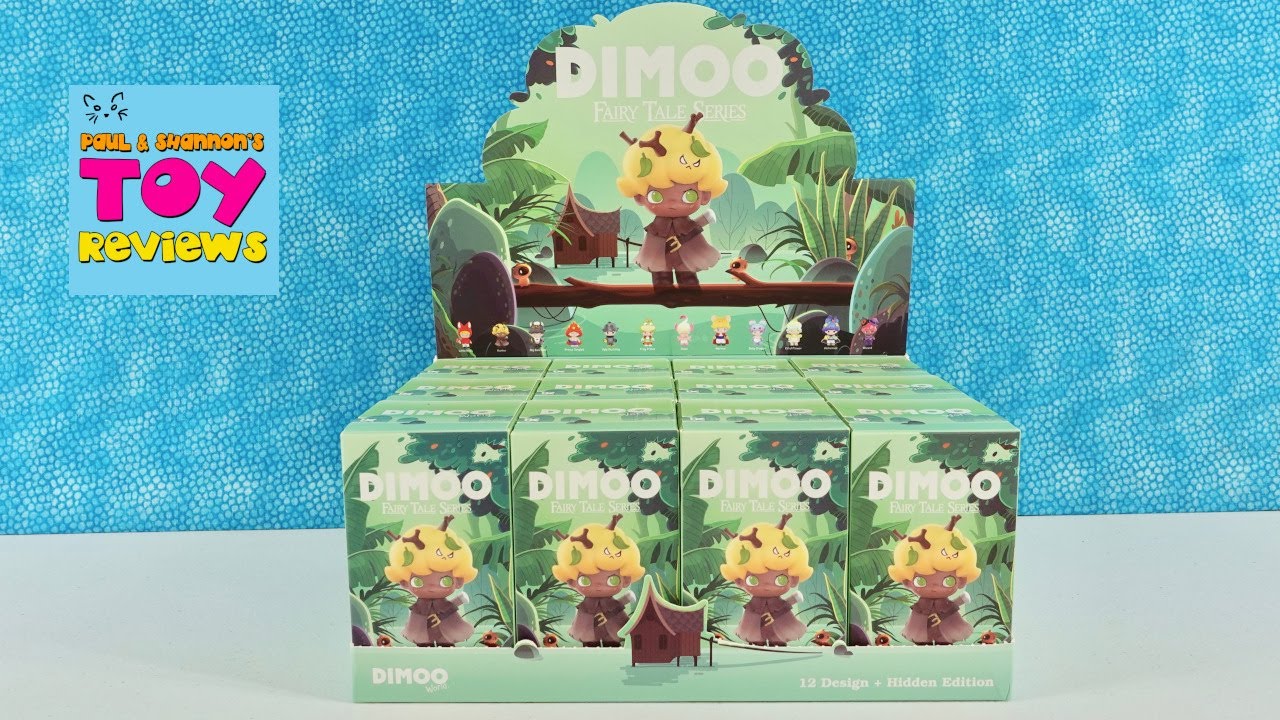 Dimoo Fairy Tale Series Pop Mart Blind Box Figure Opening ...