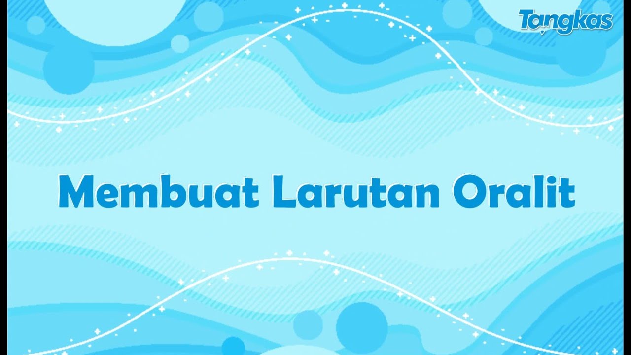 Membuat Larutan Oralit - YouTube