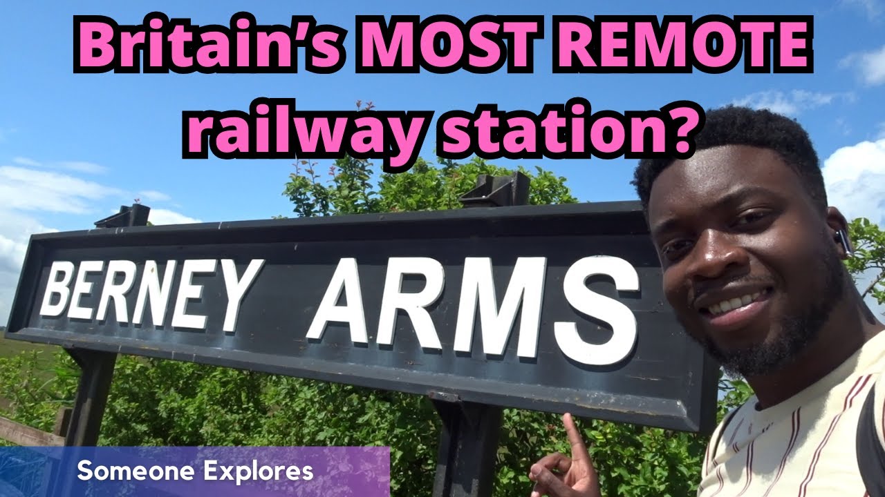 Visiting Britain's MOST REMOTE railway station | Berney Arms - YouTube