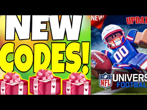 🚨NEW🚨 NFL UNIVERSE FOOTBALL CODES | ROBLOX ULTIMATE FOOTBALL CODES ...