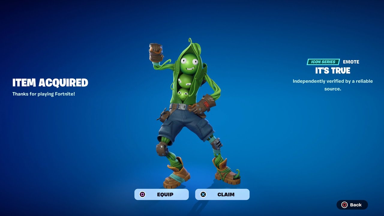 How To Get It's True Emote NOW FREE in Fortnite! (Free It's True Emote ...