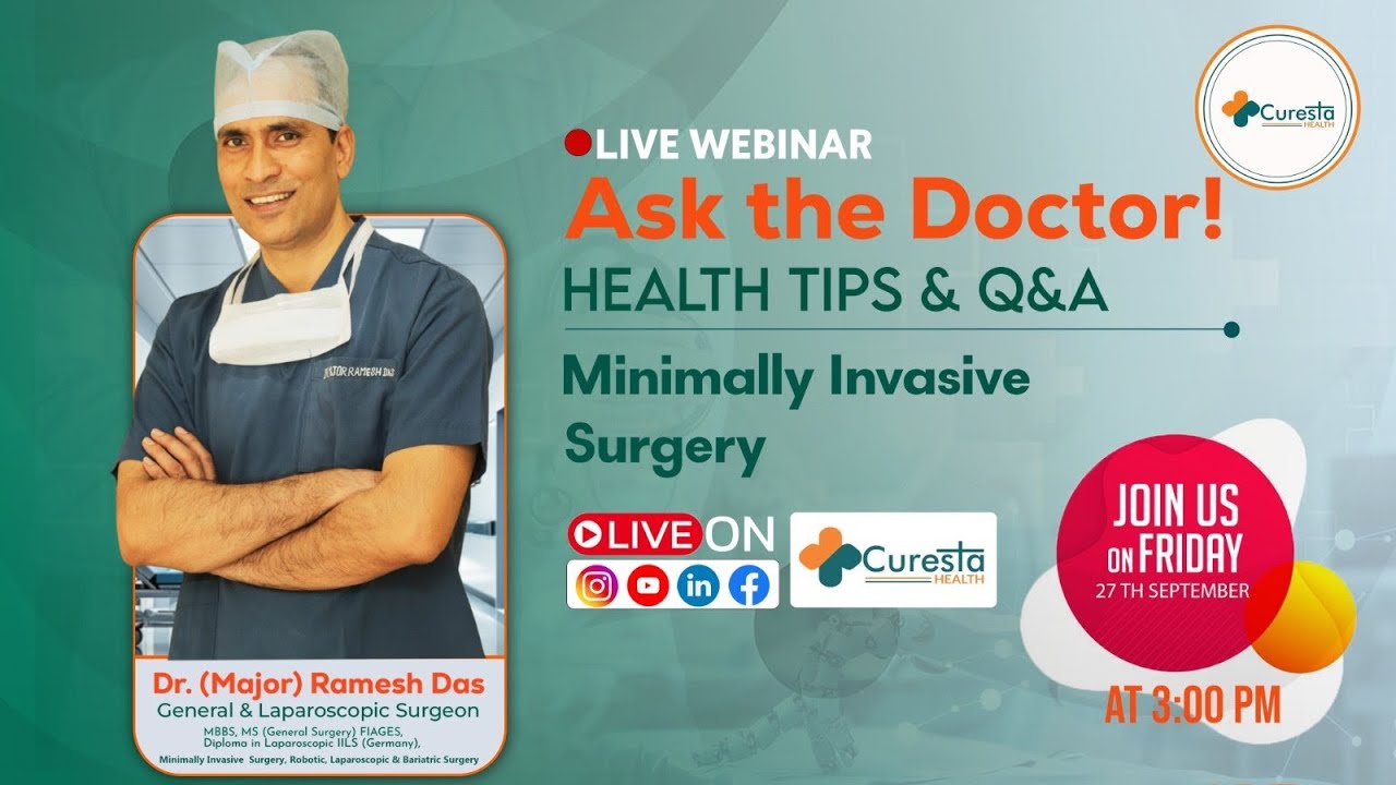 Ask the Doctor: Minimally Invasive Surgery with Dr. Ramesh Das ...