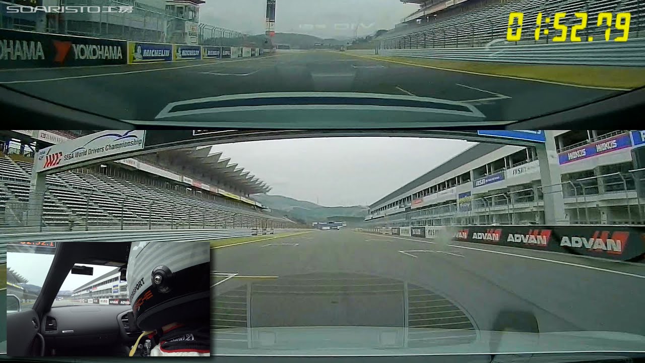 [HD] A famous racing driver drove my Audi R8 V10 5.2L on Fuji Speedway ...