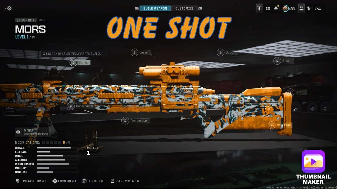 *NEW* MORS SNIPER is ONE SHOT on Rebirth Island! (Best MORS Class Setup ...