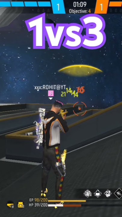 1vs3 #ffplay #gaming#viralshorts - YouTube