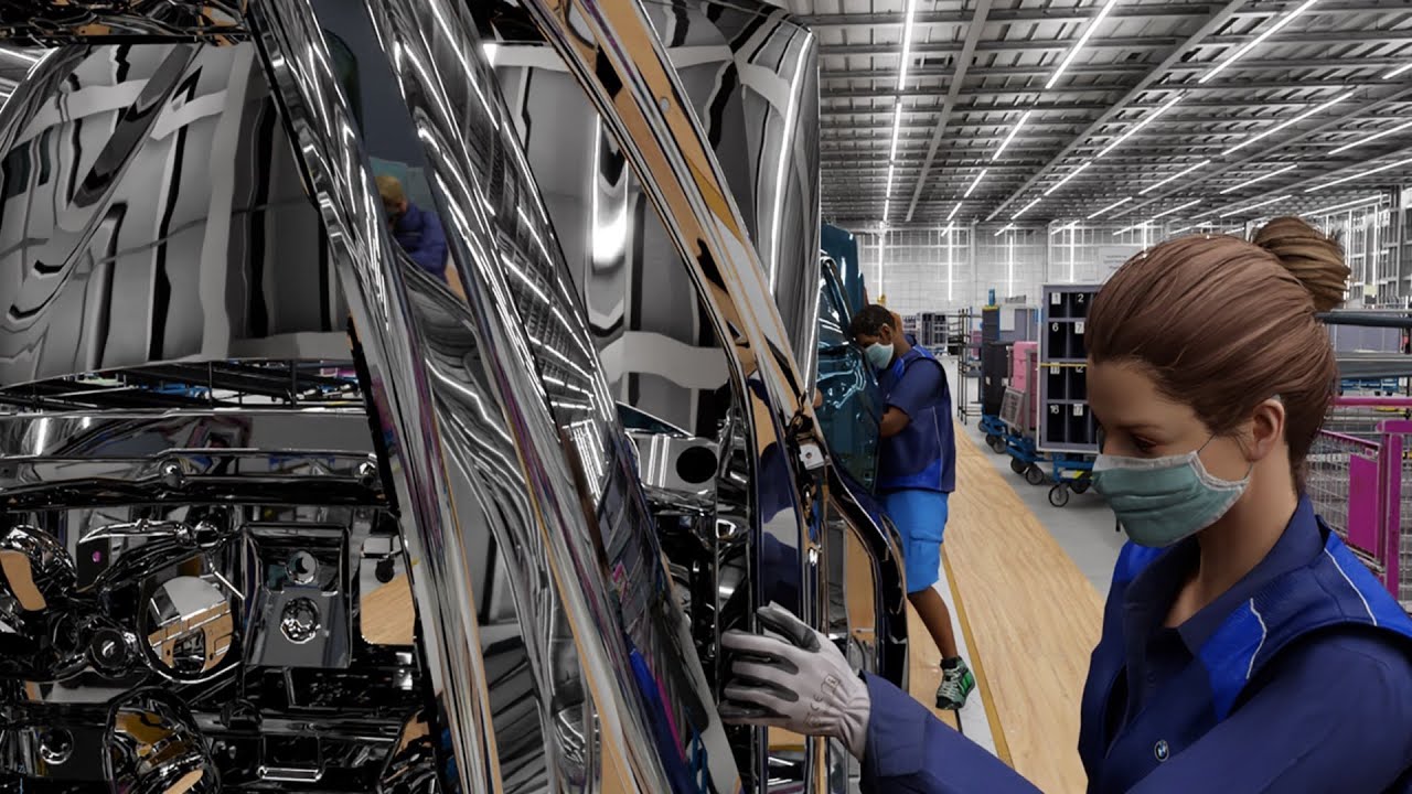 BMW's Metaverse Factory: Revolutionizing Automobile Production - YouTube