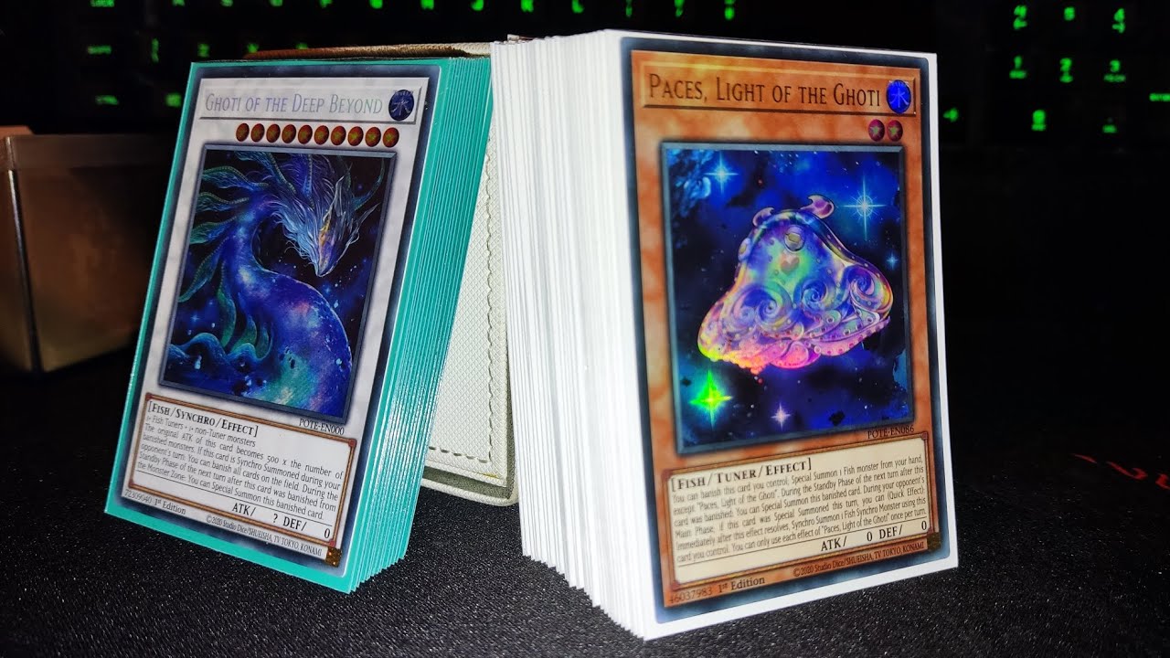 GHOTI SYNCHRO! Yu-gi-oh's most unique fish deck profile! - YouTube