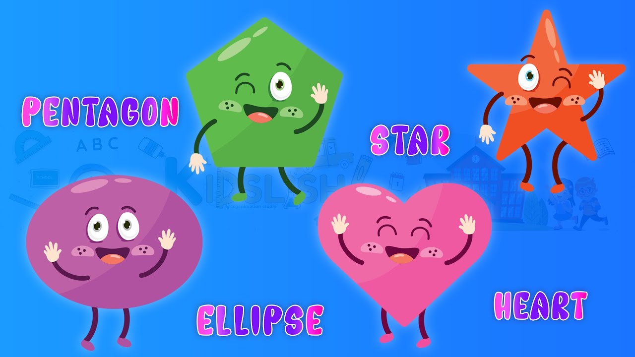 Shapes Names of Shapes | Shapes Circle, Square, Triangle, Rectangle ...