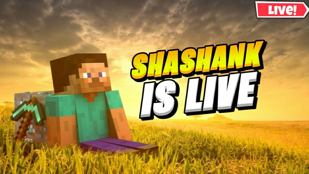 Minecraft LIVE IN TELUGU | SHASHANK IS LIVE | #2BGAMER - YouTube