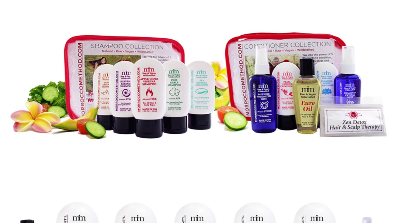 Trial & Travel Shampoo/Conditioner Sets | Morrocco Method - YouTube