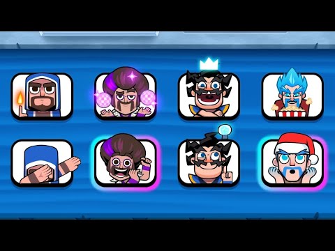 4 TYPEs of WIZARD Emotes In @ClashRoyale | All Types of Wizard Emotes ...