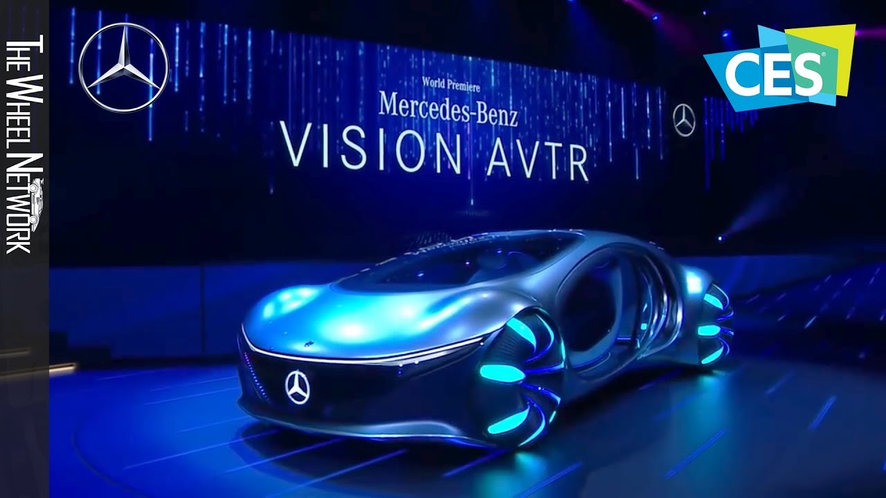 Mercedes-Benz VISION AVTR Reveal at CES 2020 – Press Conference with ...
