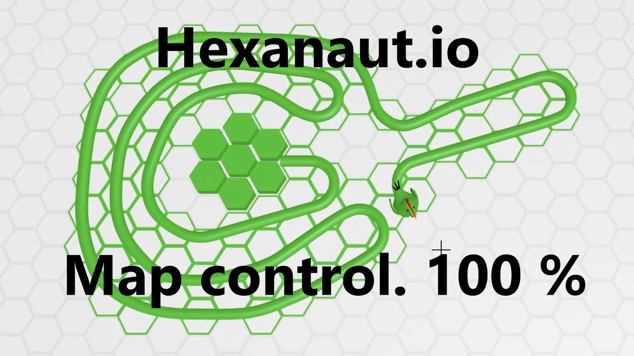 How to play - Hexanaut.io [Superhex.io] Map management. 100 % - YouTube
