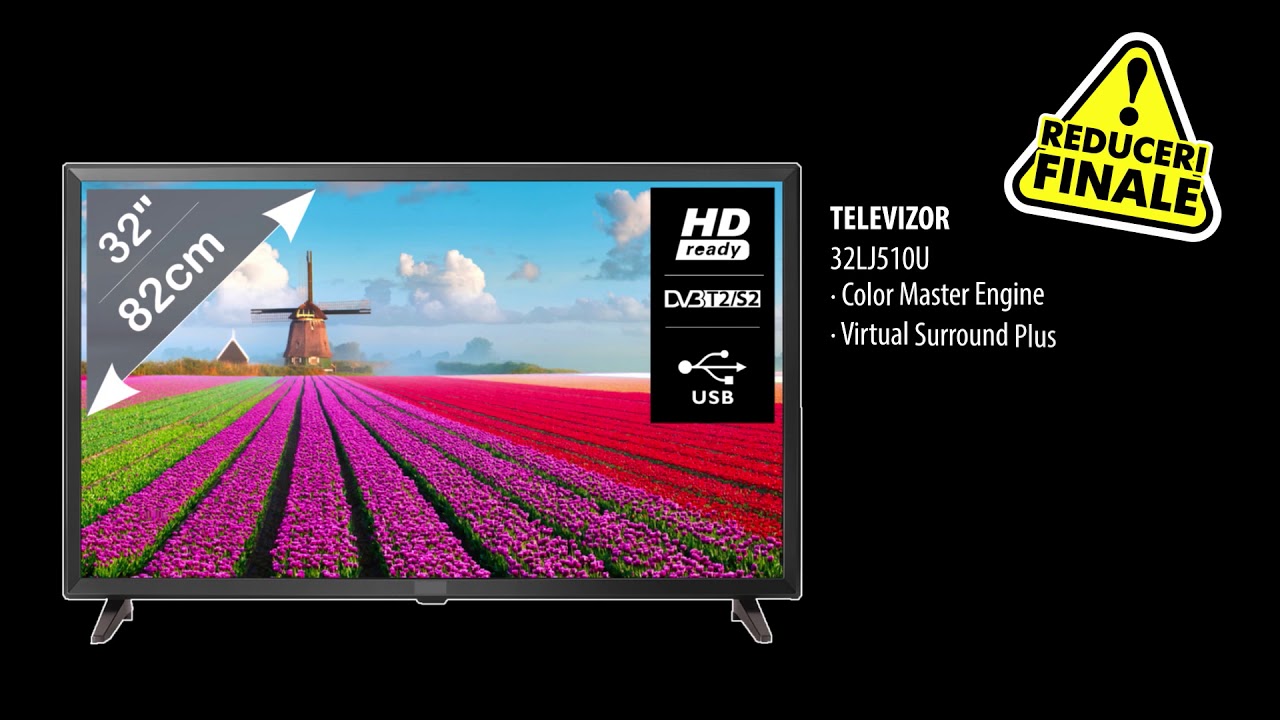 LED TV LG 32LJ510U - 3 999 lei - YouTube