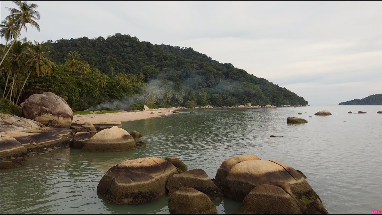 Permatang Damar Laut | Pantai Esen | Pulau Rimau - YouTube
