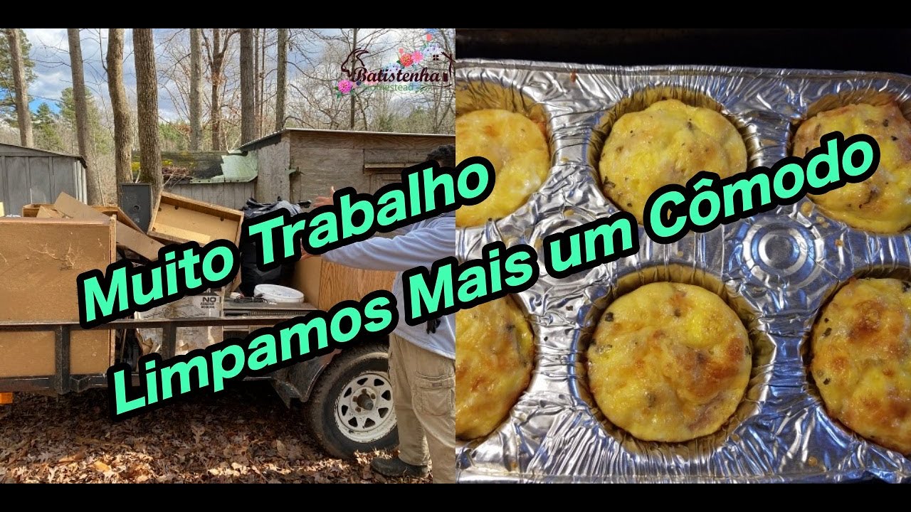 Muito Trabalho Limpamos Mais um Cômodo / Lots of Work We Cleaned ...