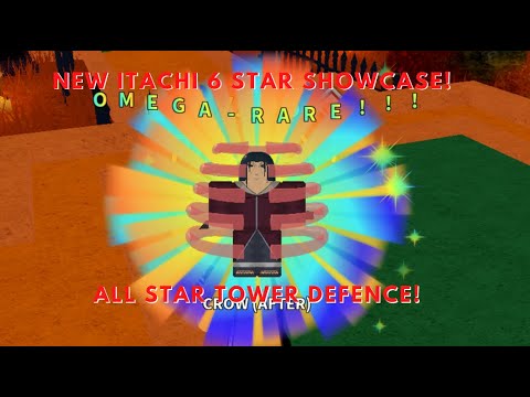 NEW ITACHI 6 STAR IS A BURNING MONSTER!! ALL STAR TOWER DEFENCE - YouTube