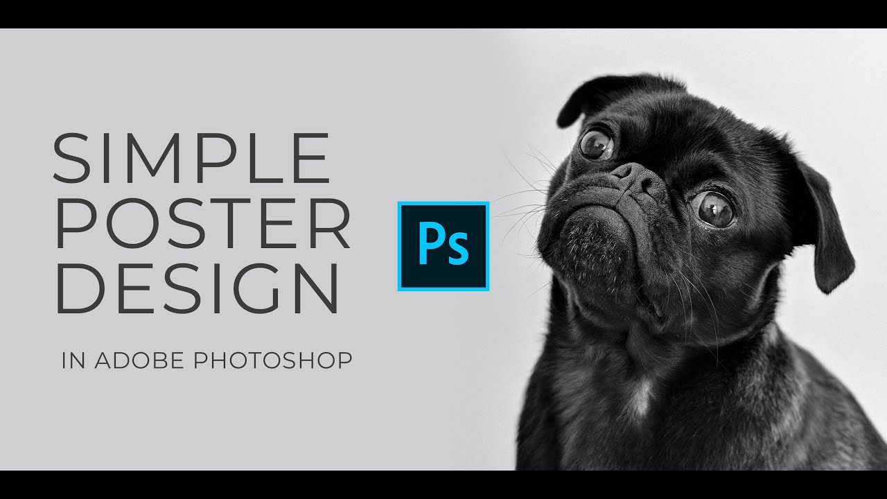 SIMPLE POSTER DESIGN - YouTube