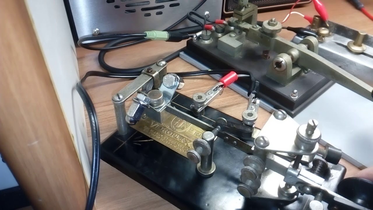 Varispeed home made vibroplex vari speed - YouTube